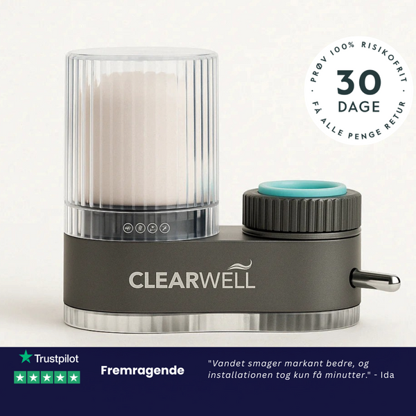 Clearwell™ Vandfiltrering: Startpakke – ClearWell DK